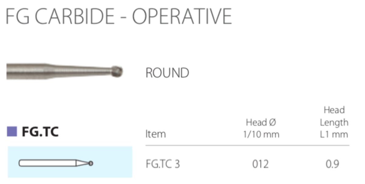SS WHITE – Tungsten Carbide – Friction Grip – 1703 Long – Tapered ...
